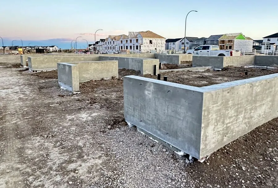 Concrete Foundations Calgary Contractor | Cast-In-Place Concrete