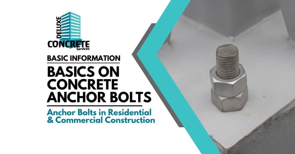How do concrete anchor bolts work? Concrete Anchor Bolts Details